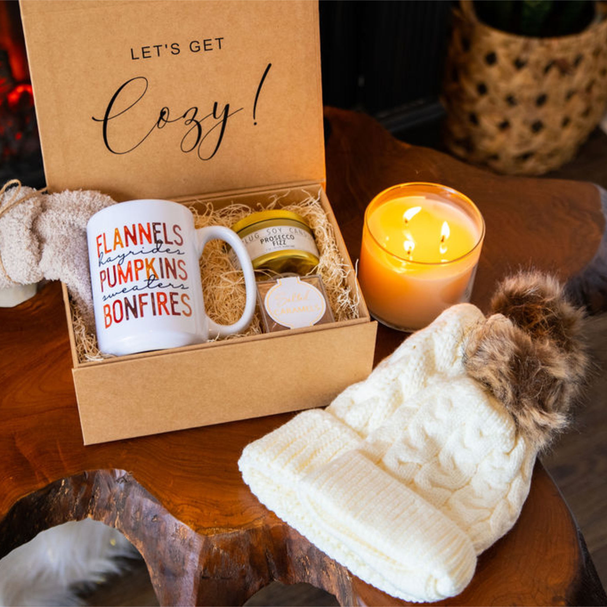 Let's Get Cozy Gift Box Set – Roots and Lace